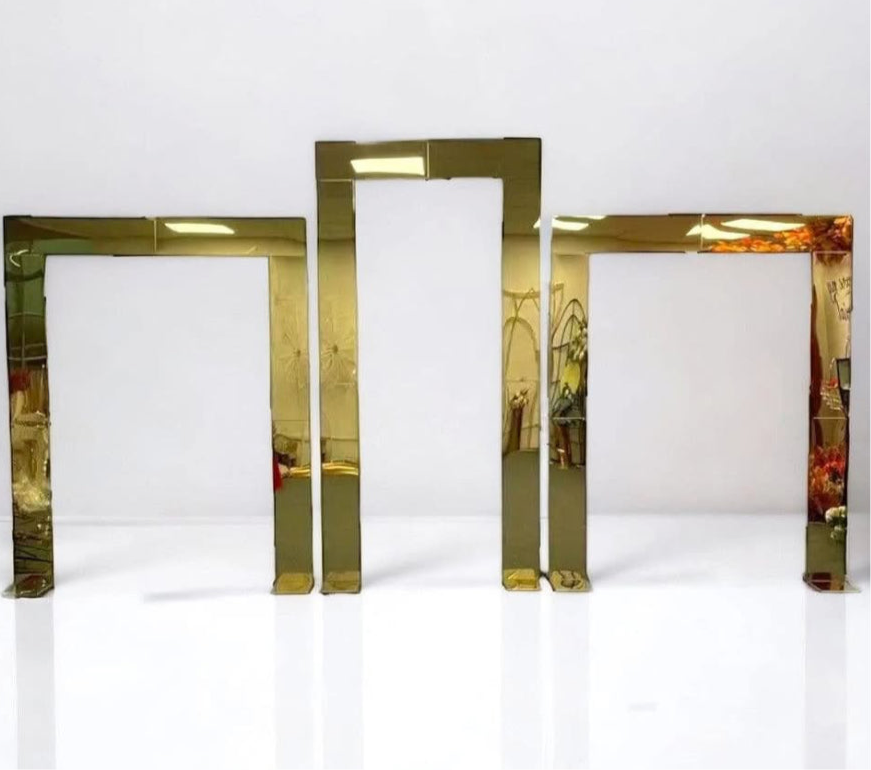 Gold Mirror Arch Bundle $275 – Doucet's Designs & Events, LLC