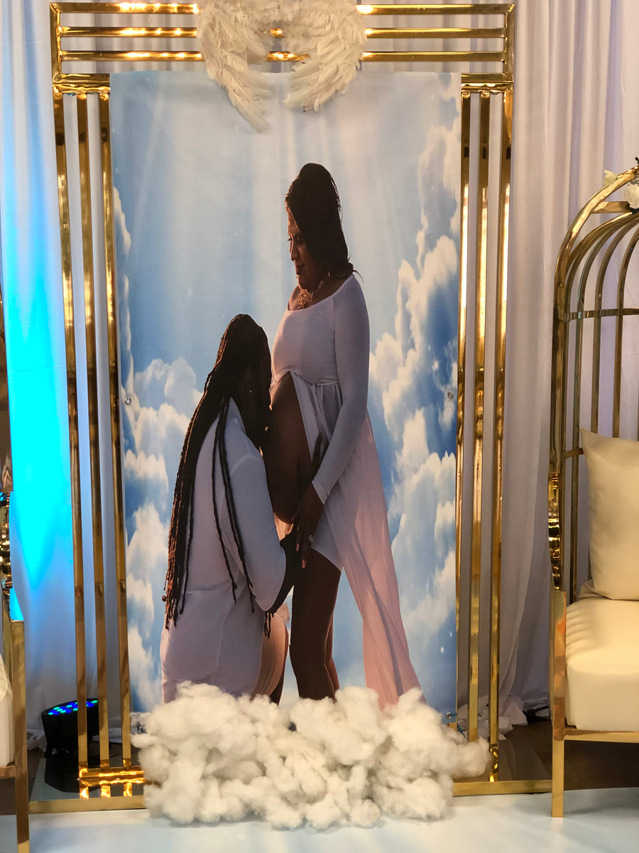 Customized Vinyl Backdrop (6ftx3ft) – Doucet's Designs & Events, LLC